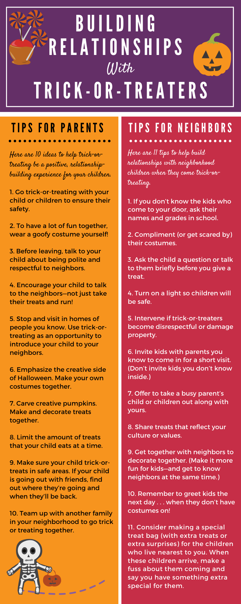 [Infographic] Halloween Tips for Building Relationships | Search Institute